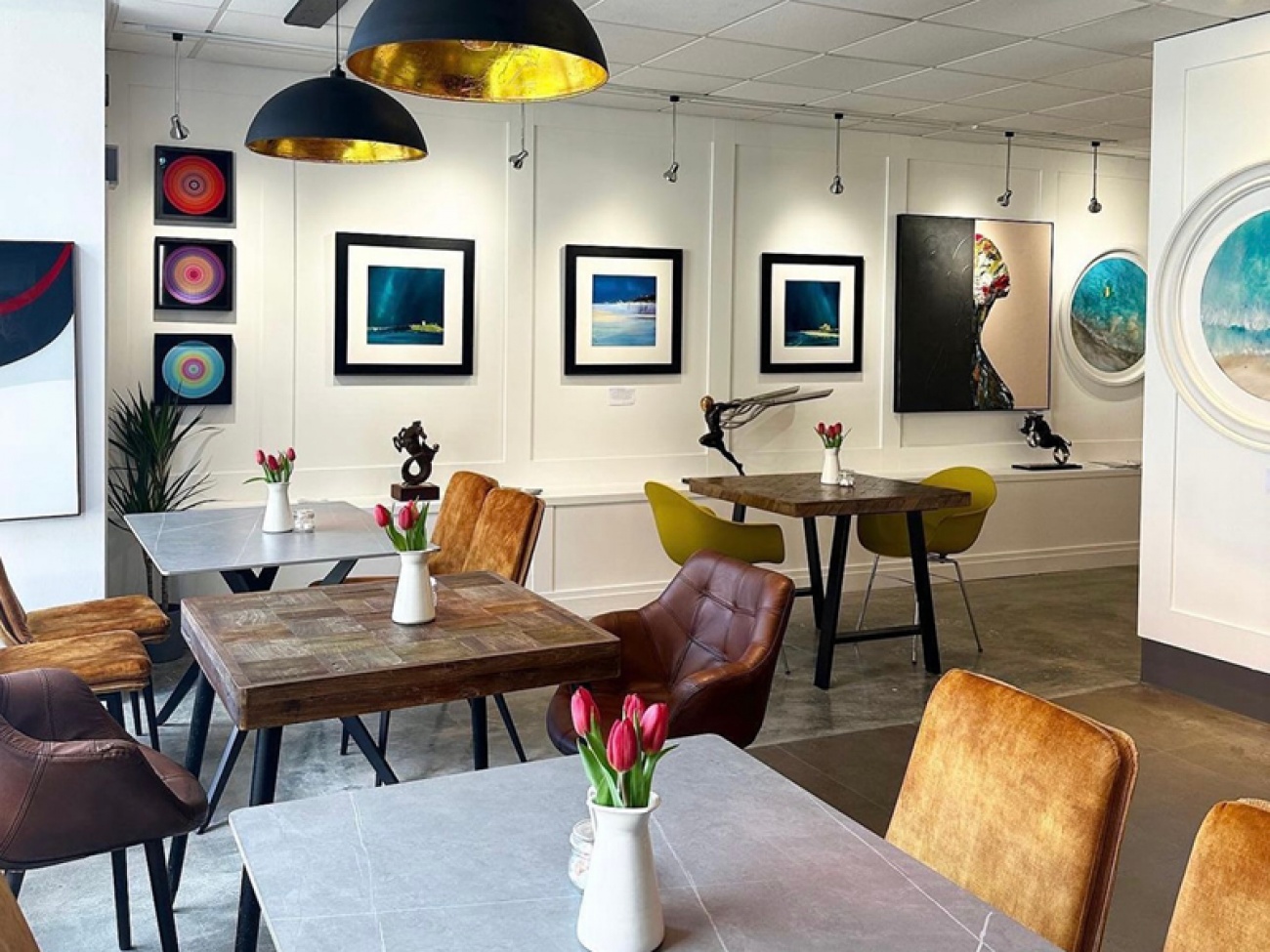 Visit Fika the New Scandi-Inspired Art Gallery in Morpeth Northumberland with Cafe and Pink Lane ...